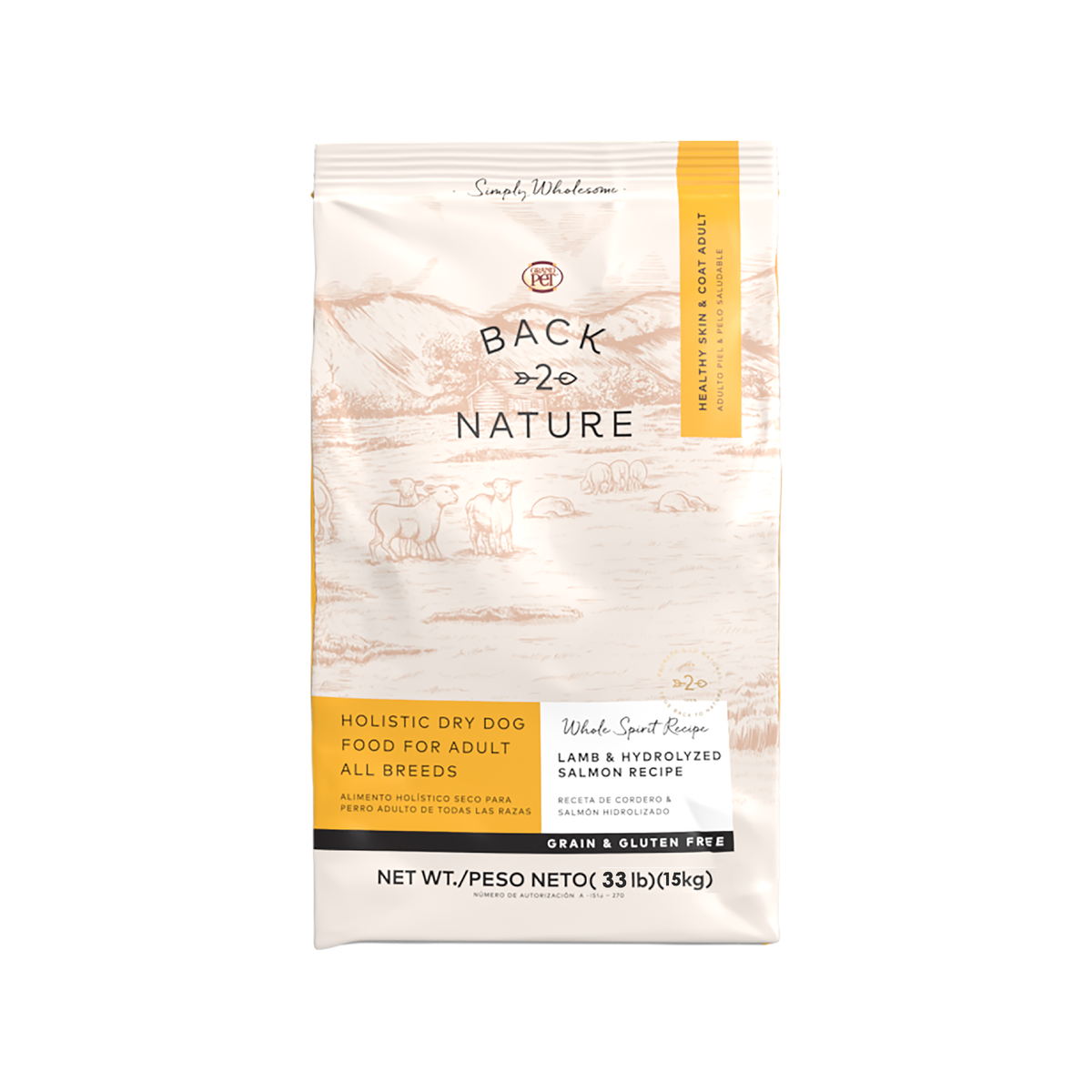 Back 2 Nature Adulto Piel y Pelo Saludable – GrandPet Store